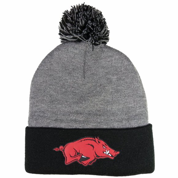 Nike | Accessories | Arkansas Razorbacks 2 In Knit Pompom Top Beanie ...